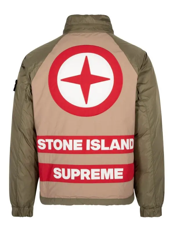 Supreme X Stone Island Reversible Down Jacket