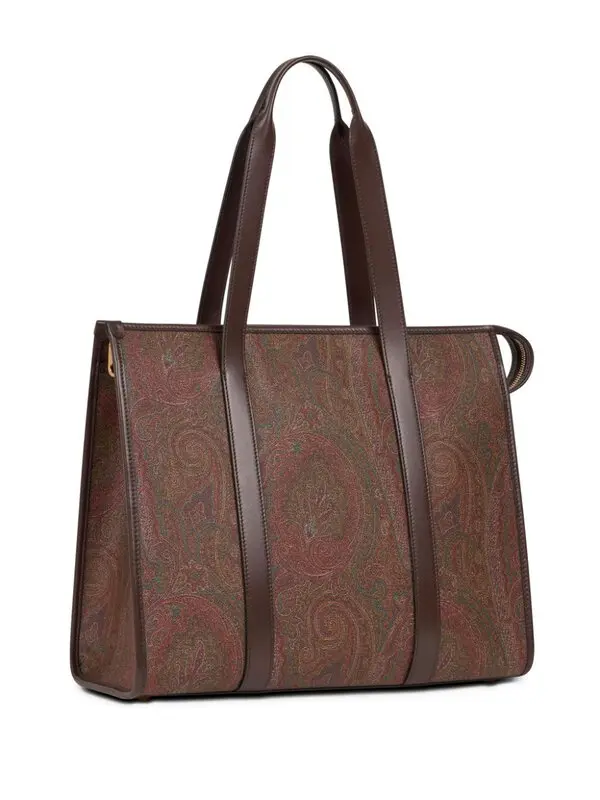 Etro Paisley-motif Tote Bag - Brown