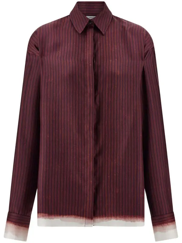 FERRAGAMO Printed Silk Shirt