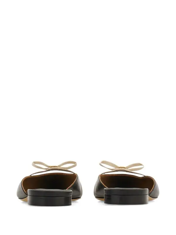 FERRAGAMO Mini Bow Mules - Black