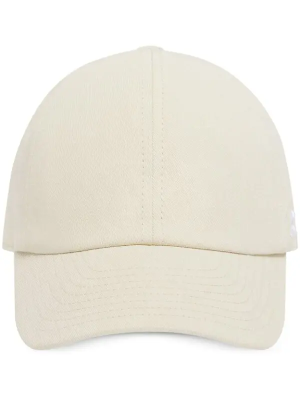 COURREGES Ac Cotton Cap - Neutrals