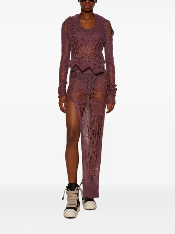 Rick Owens Spider Banana Sweater - Pink