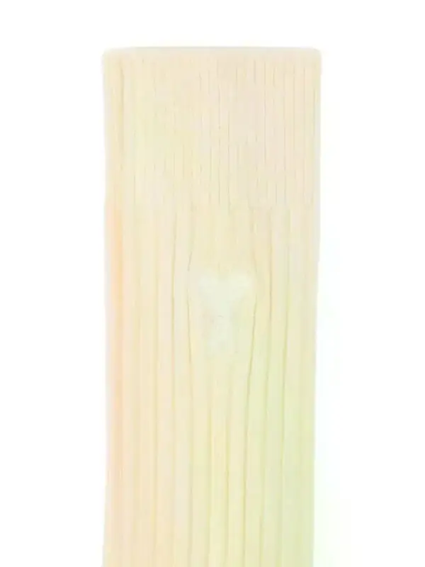 AMI Paris De Coeur Socks - Neutrals