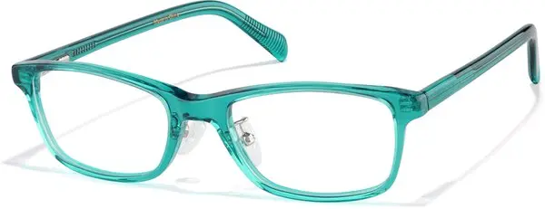 Zenni Rectangle Full Rim Frame - Aquamarine