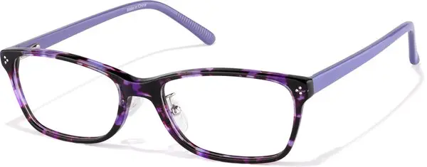 Zenni Rectangle Full Rim Frame - Purple