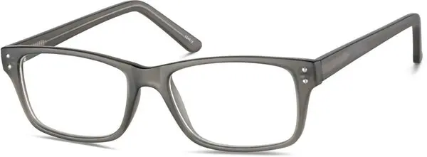 Zenni Rectangle Full Rim Frame - Storm