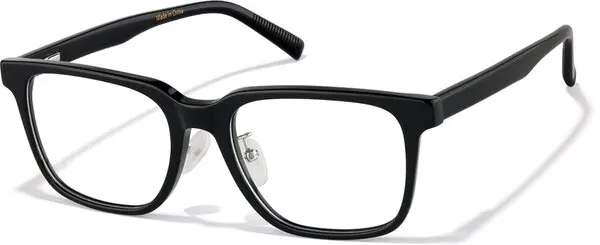Zenni Square Full Rim Eyeglasses - Black