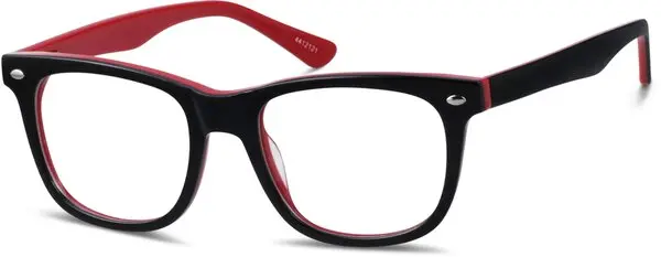 Zenni Square Eyeglasses Full Rim Frame - Black