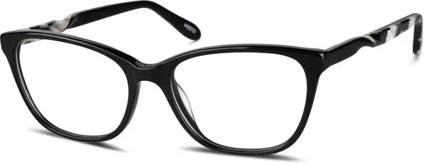 Zenni Square Full Rim Eyeglasses - Black