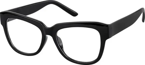 Zenni Square Full Rim Eyeglasses - Black