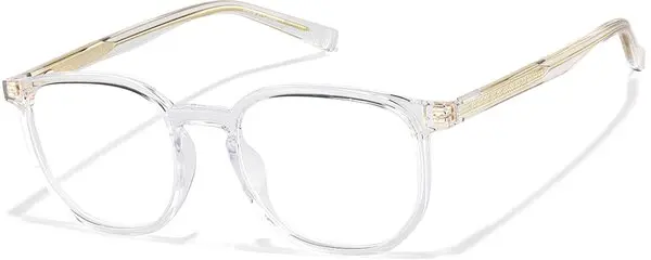Zenni Square Full Rim Eyeglasses - Clear