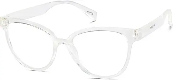 Zenni Square Full Rim Eyeglasses - Clear