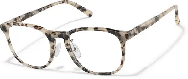 Zenni Square Full Rim Eyeglasses - Crème