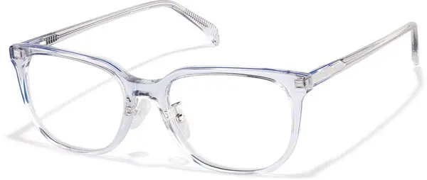 Zenni Square Full Rim Frame - Mist/blue