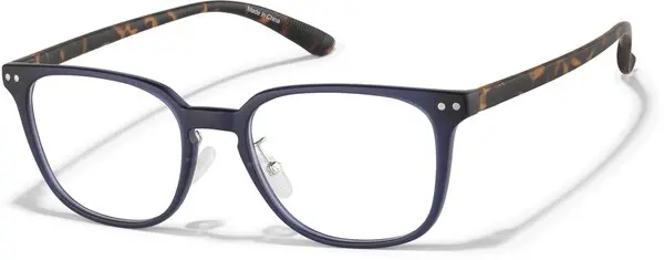 Zenni Square Eyeglasses Full Rim Frame - Navy
