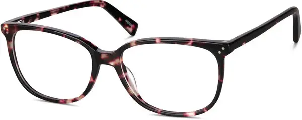 Zenni Square Eyeglasses Full Rim Frame - Pattern