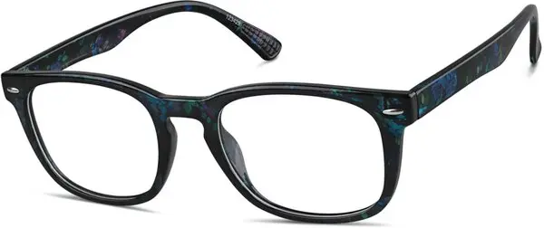 Zenni Square Full Rim Eyeglasses - Pattern