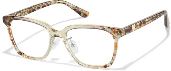 Zenni Square Full Rim Eyeglasses - Sand Tortoiseshell Gradient