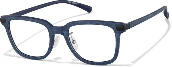 Zenni Square Full Rim Eyeglasses - Slate
