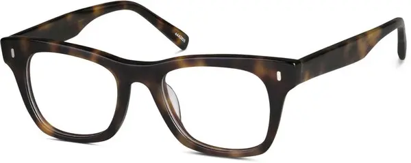 Zenni Square Full Rim Frame - Tortoiseshell
