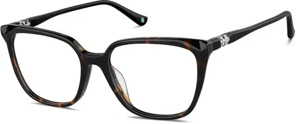 Zenni Square Full Rim Eyeglasses - Tortoiseshell