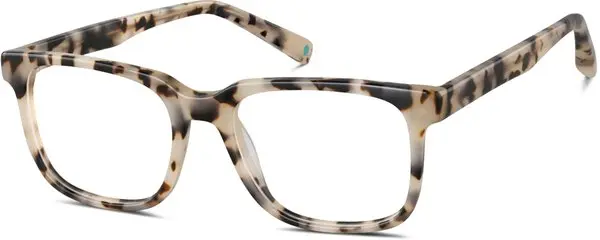 Zenni Square Full Rim Eyeglasses - Tortoiseshell