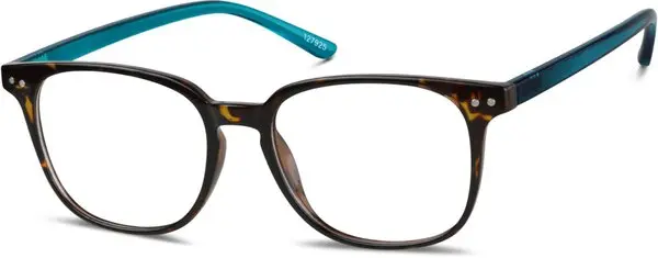 Zenni Square Full Rim Eyeglasses - Tortoiseshell
