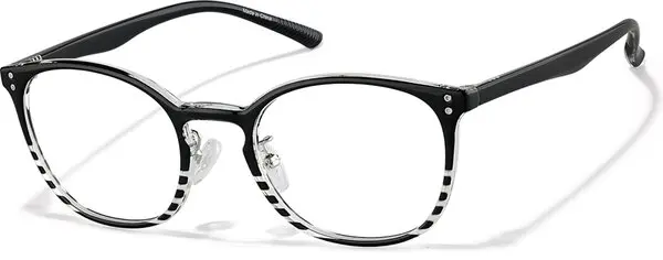 Zenni Round Frame Eyeglasses - Black