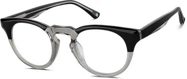 Zenni Round Frame Eyeglasses - Black