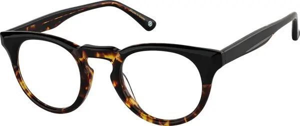 Zenni Round Eyeglasses Full Rim Frame - Pattern