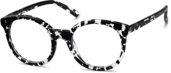 Zenni Round Frame Full Rim Eyeglasses - Pattern