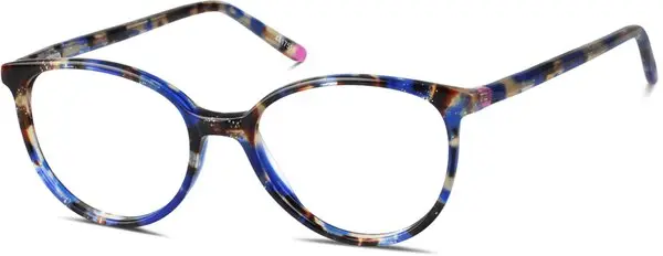 Zenni Round Full Rim Eyeglasses - Pattern