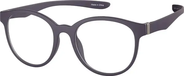 Zenni Round Frame Full Rim Eyeglasses - Purple