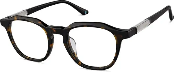 Zenni Round Eyeglasses With Full Rim Frame - Tortoiseshell