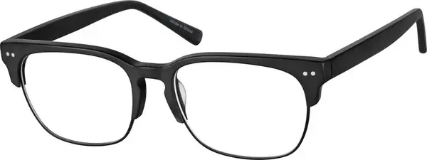 Zenni Browline Full Rim Frame - Black