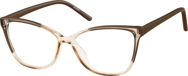 Zenni Vintage Cat-eye Eyeglasses - Brown