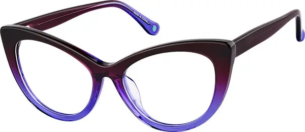 Zenni Vintage Cat-eye Eyeglasses - Purple