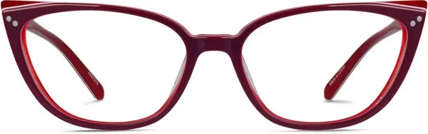 Zenni Vintage Cat-eye Eyeglasses - Red