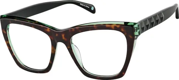 Zenni Vintage Cat-eye Full Rim Eyeglasses - Tortoiseshell