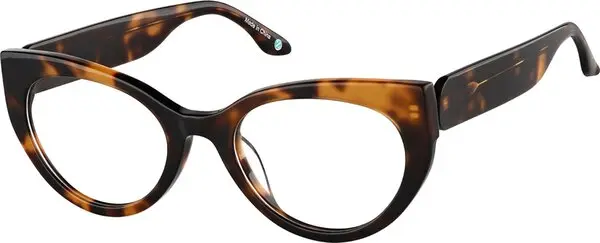 Zenni Cat-eye Full Rim Glasses - Tortoiseshell