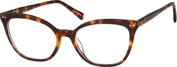 Zenni Cat-eye Full Rim Glasses - Tortoiseshell