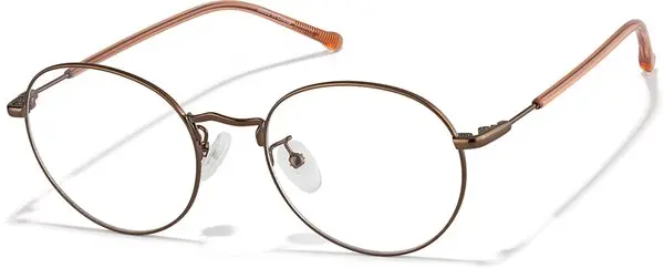 Zenni Round Eyeglasses - Brown
