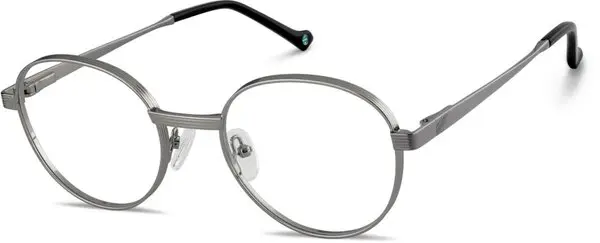 Zenni Round Full Rim Eyeglasses - Gray