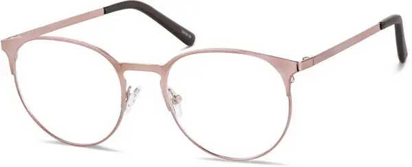 Zenni Round Full Rim Eyeglasses - Pink