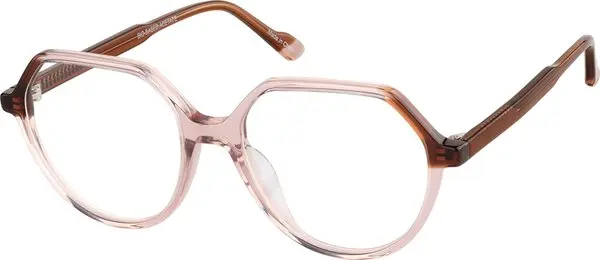 Zenni Geometric Eyeglasses - Pink