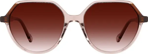 Zenni Geometric Eyeglasses - Pink