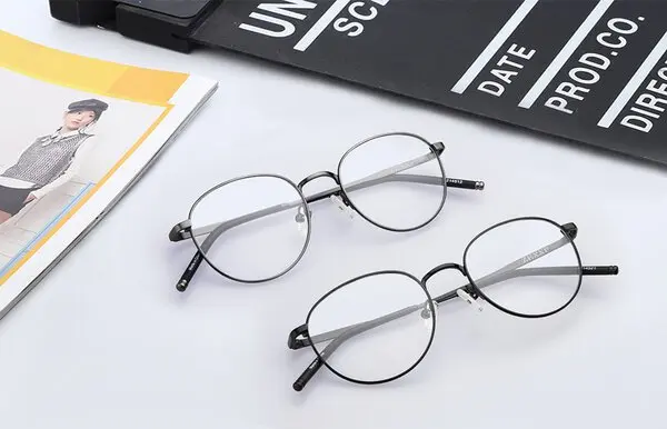 Zenni Minimalist Round Eyeglasses - Black