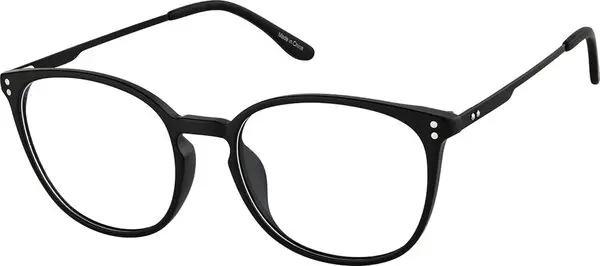 Zenni Round Full Rim Frame - Black
