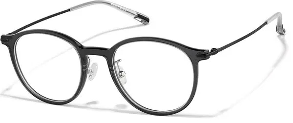 Zenni Round Full Rim Eyeglasses - Black