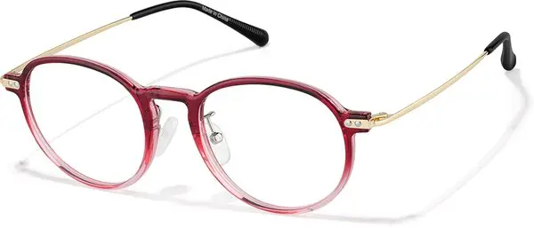 Zenni Round Eyeglasses - Red